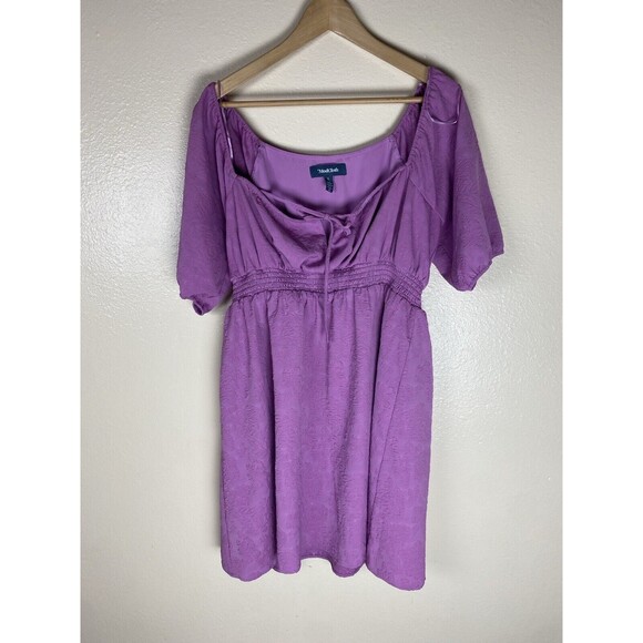 Modcloth | Dresses | Modcloth X Dress Floral Jacquard Retro Peasant ...